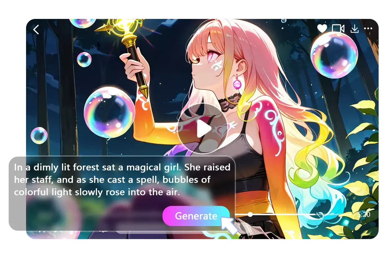 Free AI Anime Video Generator from Text