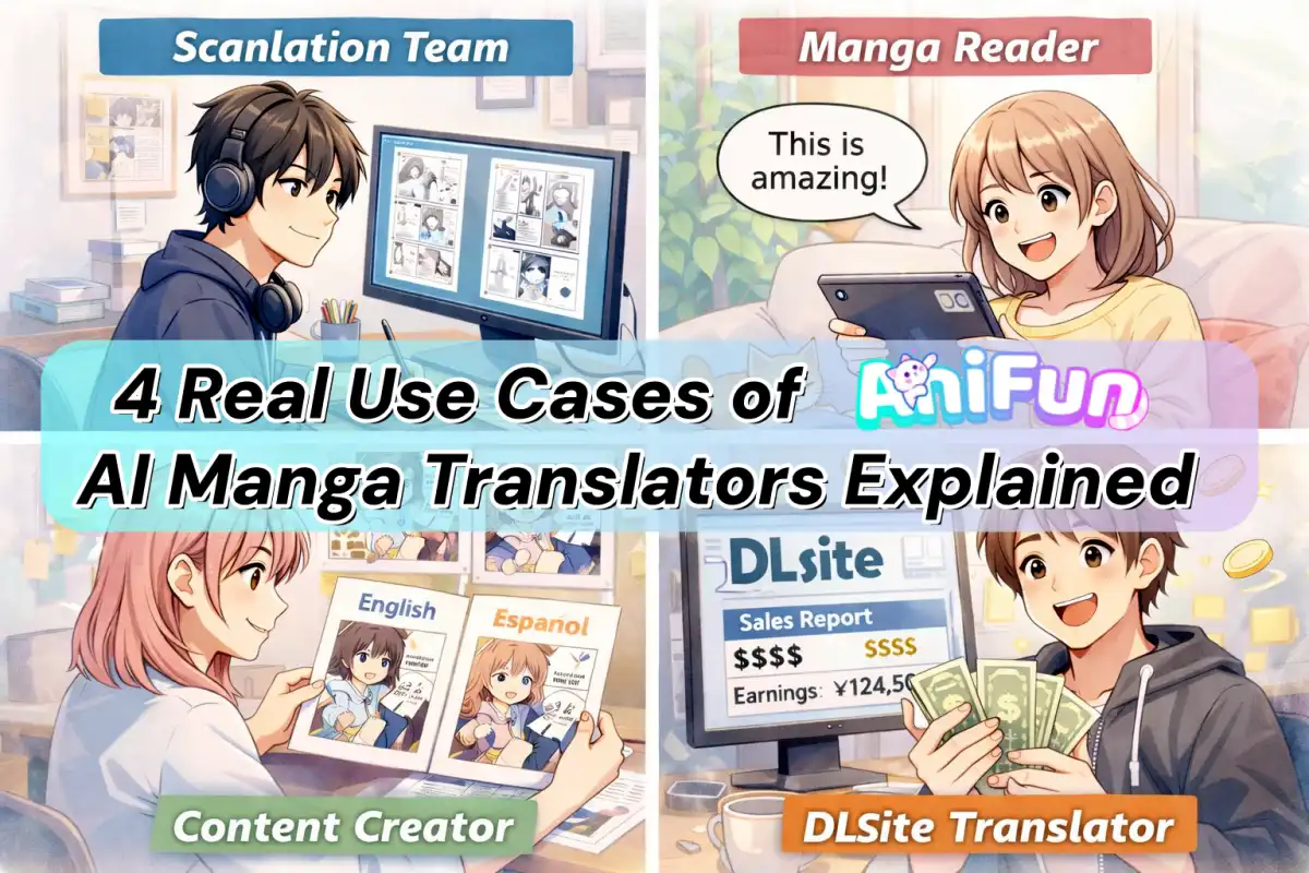 4 Real Use Cases of AI Manga Translators Explained