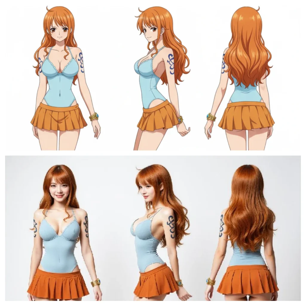 How to Use Anime to Real Life AI for Cosplay Outfit Reference